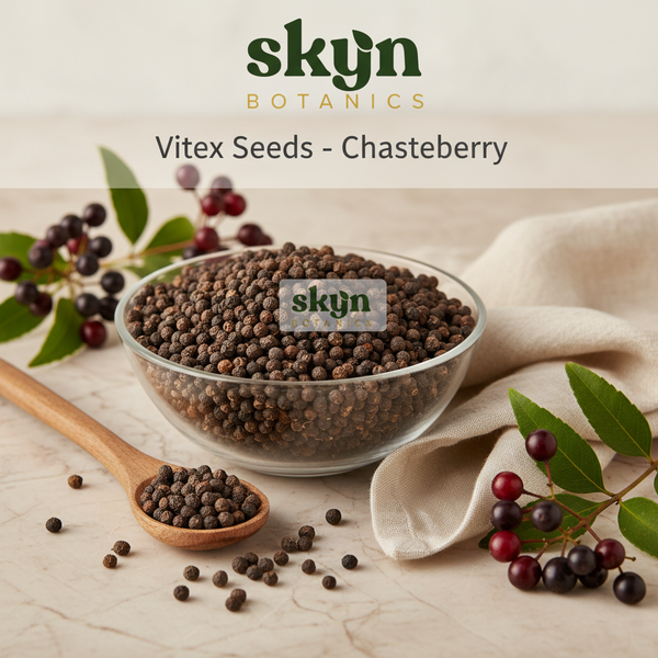 Vitex Seeds (Chasteberry) - Premium Whole Seeds for Hormone Balance ...